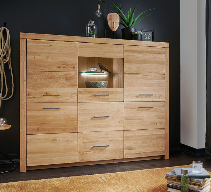 Sideboards & Highboards aus Eiche & Wildeiche