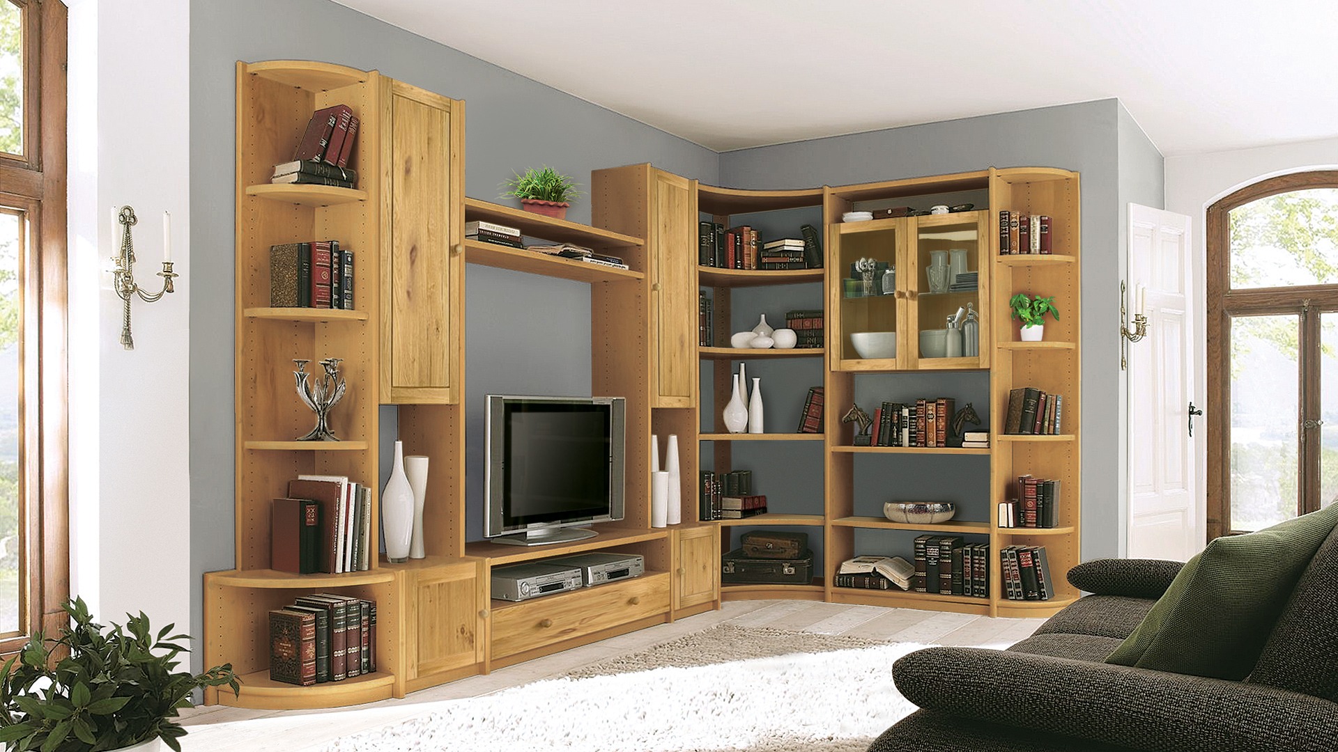 Regalsysteme Wohnzimmer